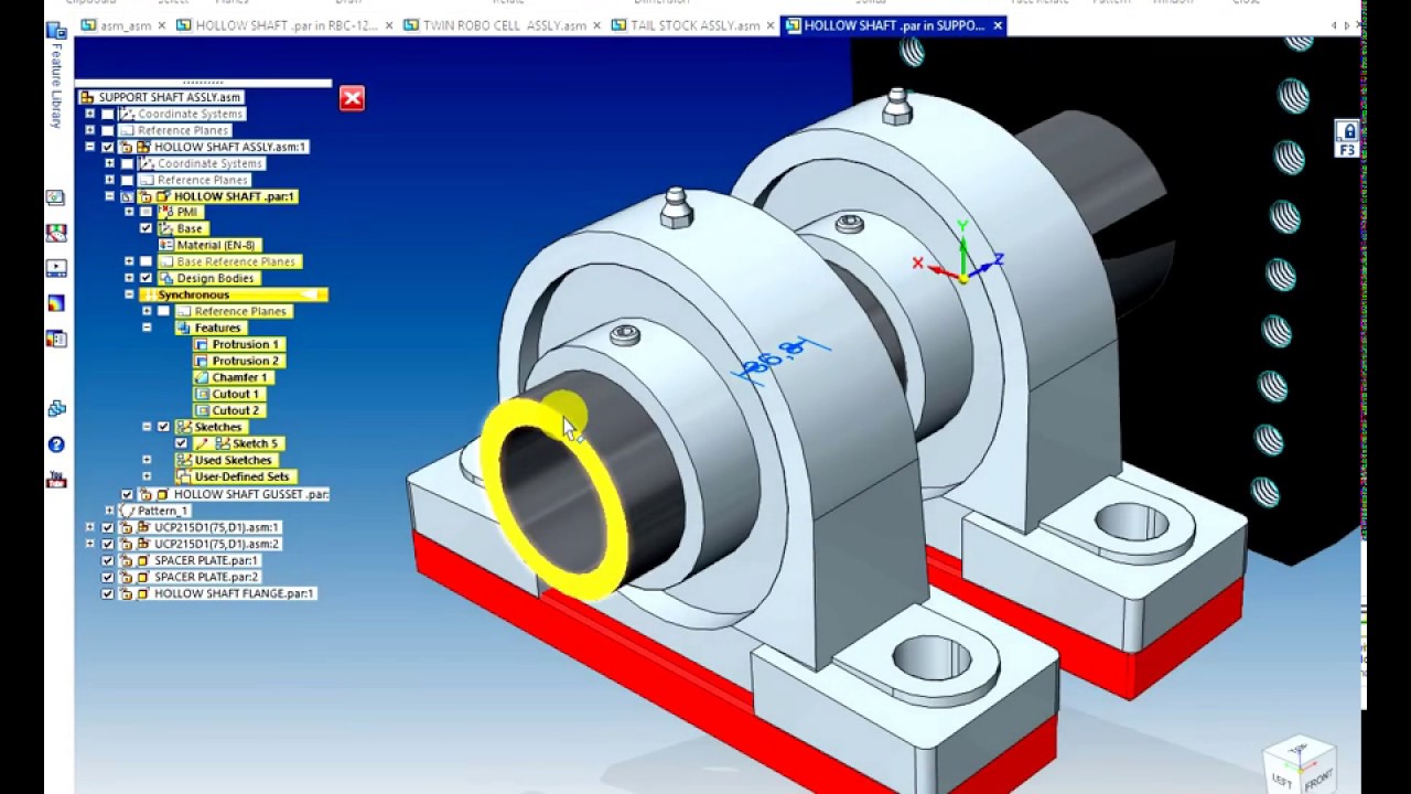 Edit Part In Assembly Insert Plan Solid Edge Synchronous Technology