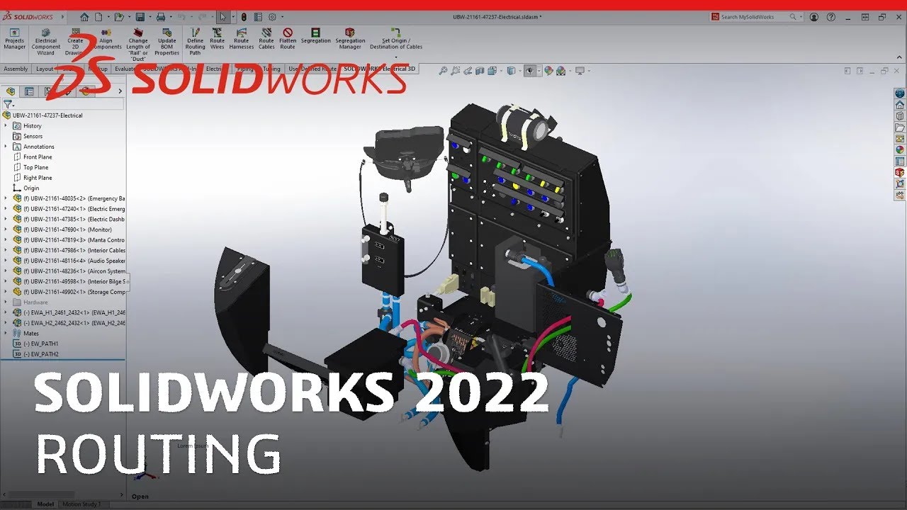 Solidworks 2022 Routing Youtube