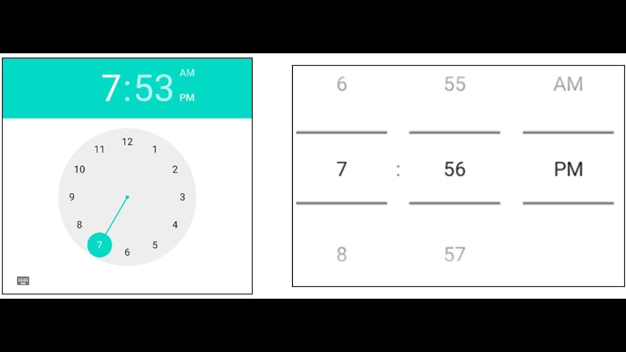 Pickers Views Datepicker Timepicker Datepickerdialog