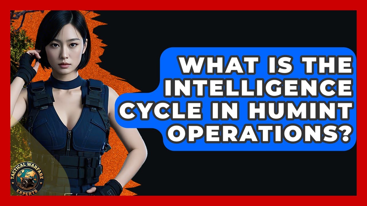 What Is The Intelligence Cycle In Humint Operations Tactical Warfare