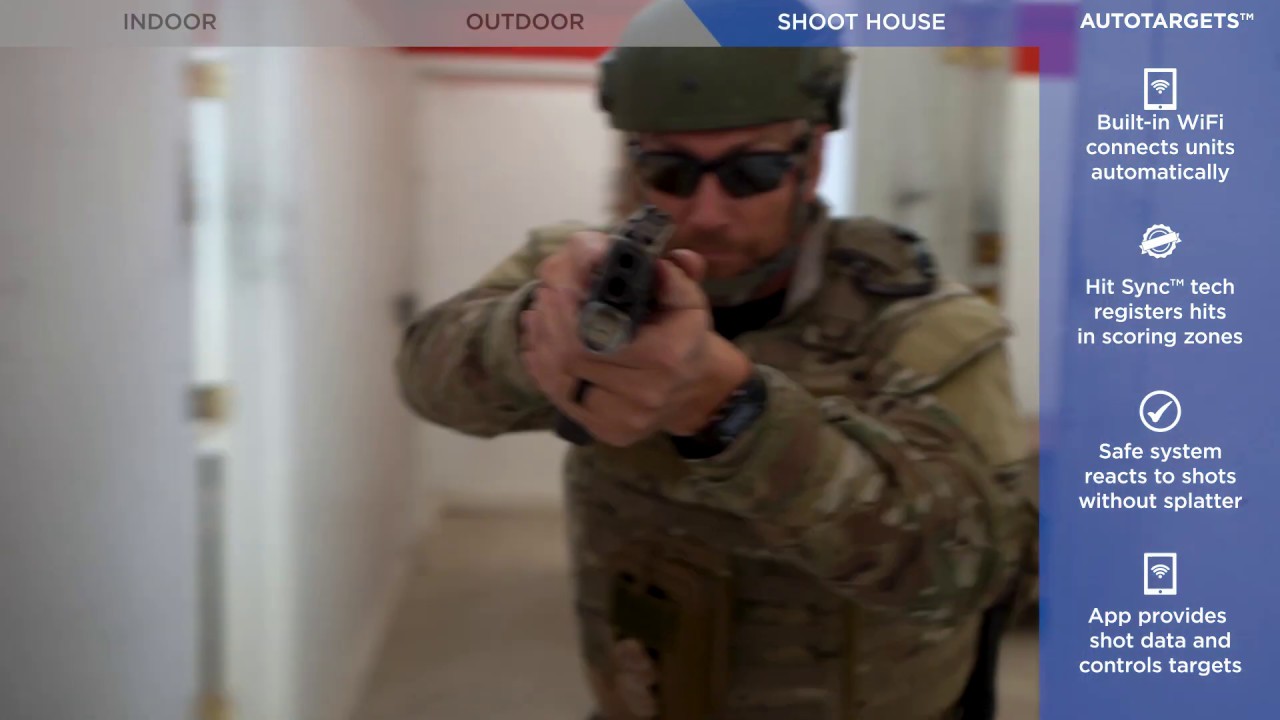 Action Target Autotargets Hit Sensing Smart Connected Targets Youtube