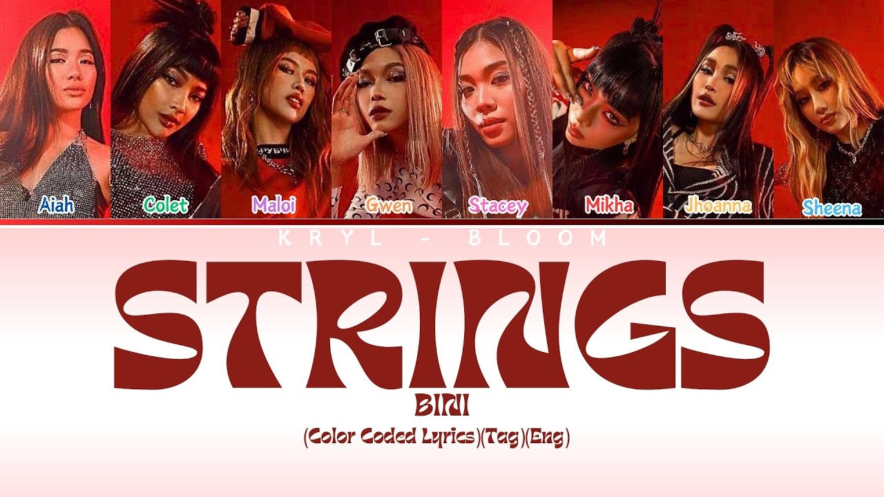 Strings Bini Color Coded Lyrics Youtube