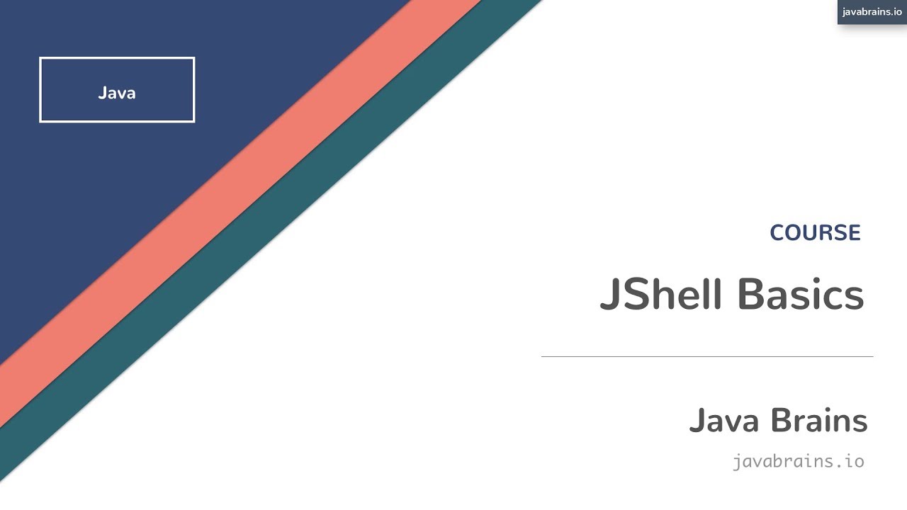 Jshell Basics 01 Introduction Youtube