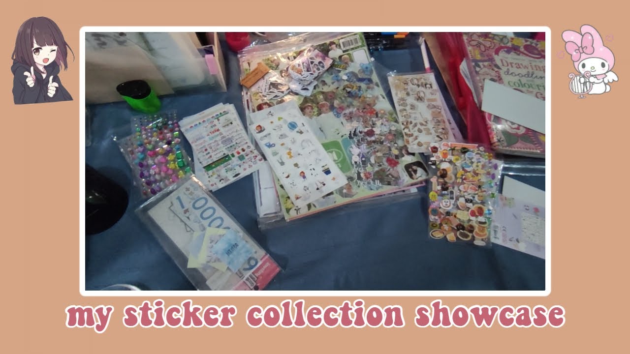рџђ My Sticker Collection Showcase Youtube