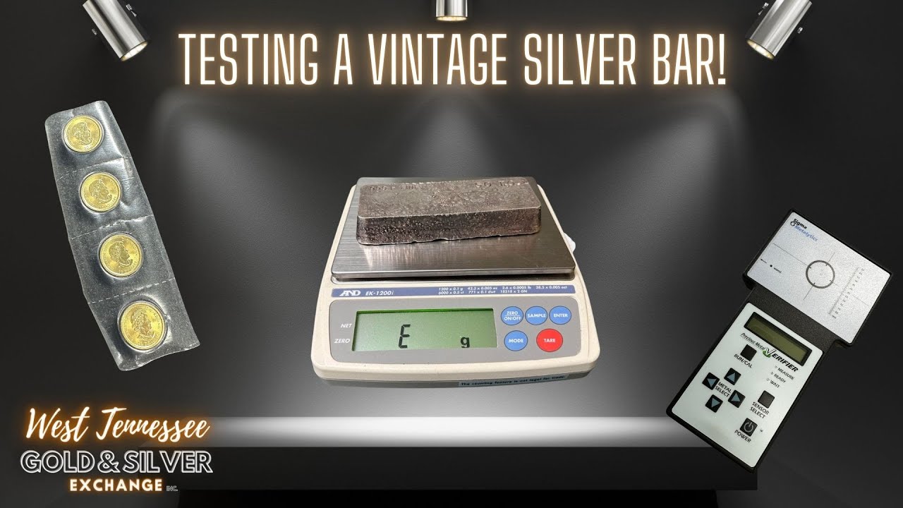Putting A Vintage 50ozt Silver Bar To The Test Youtube