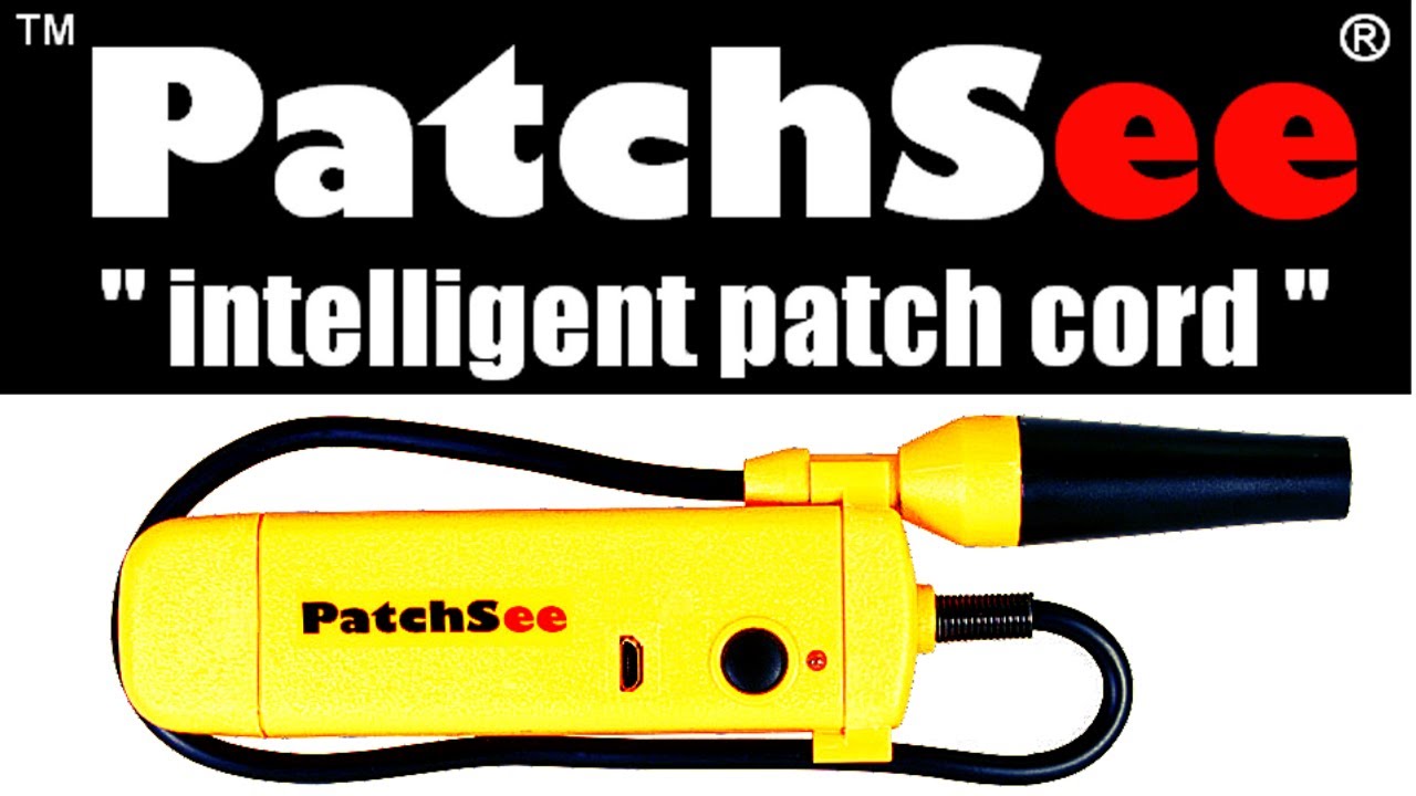 Patchsee Intelligent Patch Cord Cable Youtube