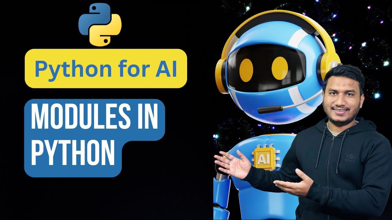 Modules In Python Python For Ai 12 Youtube