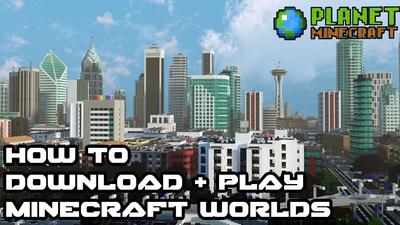 How To Download Install Minecraft Maps Using Planet Minecraft Youtube