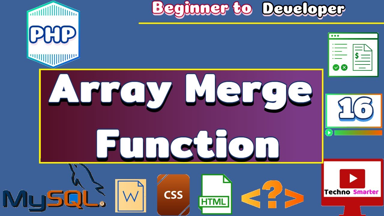 Array Merge Function Array Merge Declaration Examples Php