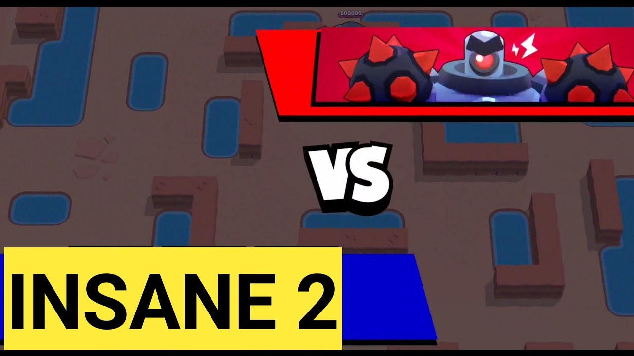 Brawl Stars Boss Fight Insane 2 Mode Danger Zone Youtube