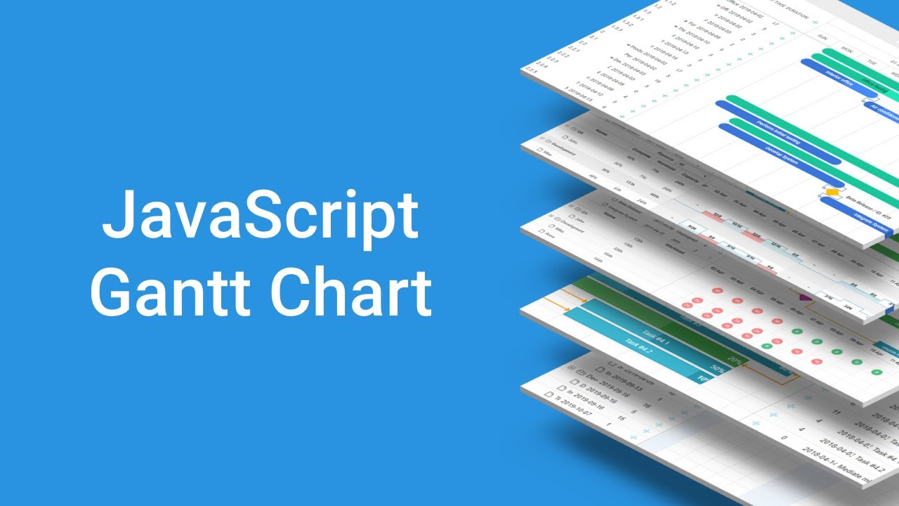 Full Featured Javascript Gantt Chart Library For Project Management