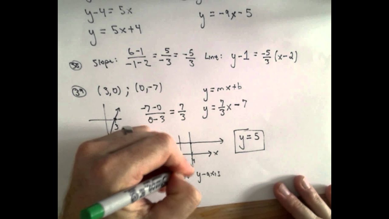 Review Problems For Calculus Problem 36 42 Youtube
