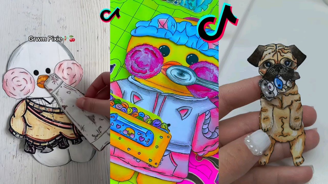 Paper Animals Diy Tiktok Compilation 7 Youtube