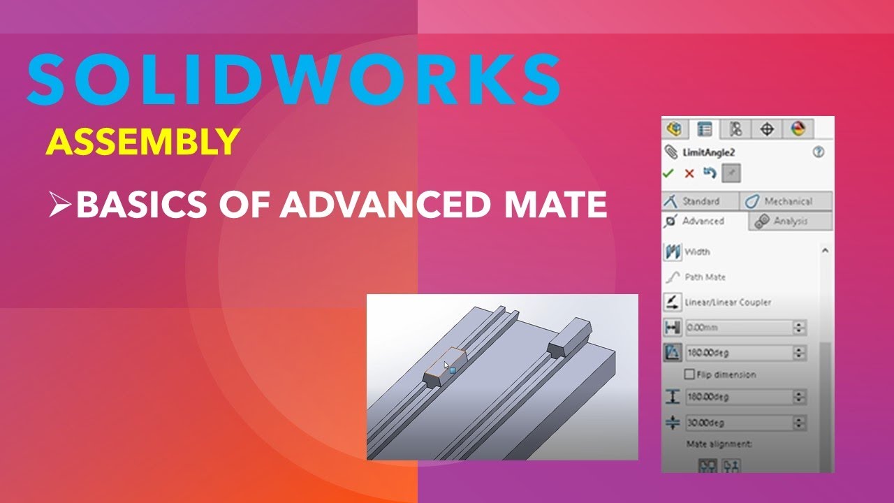 Solidworks 2024 Tamil Tutorial 28 Assembly Basics Of Advanced