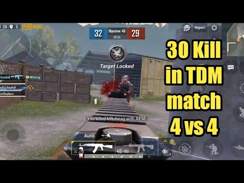 30 Kill In Tdm Match Pubg Mobile Youtube