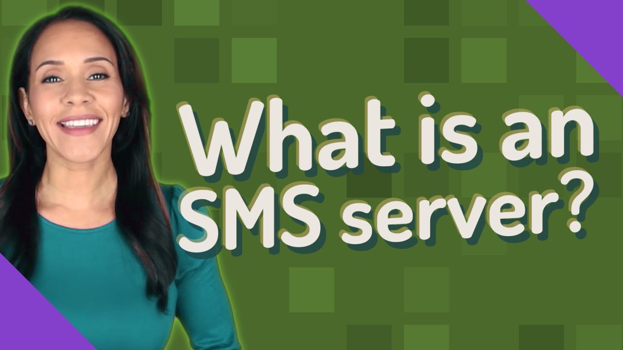 What Is An Sms Server Youtube