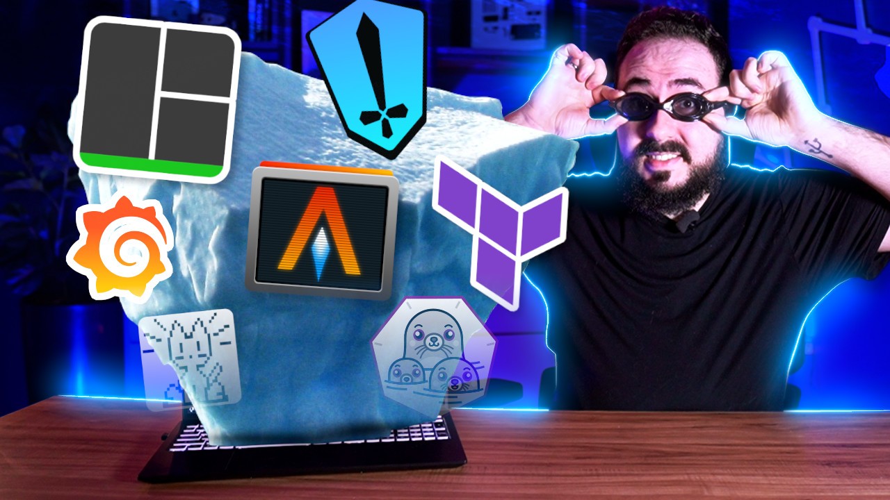 O Iceberg De Apps Linux
