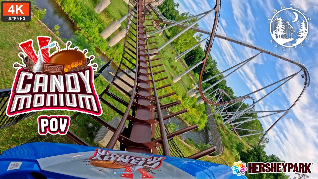 Candymonium Front Seat On Ride Pov 4k 60fps Uhd 216 Foot Drop B M