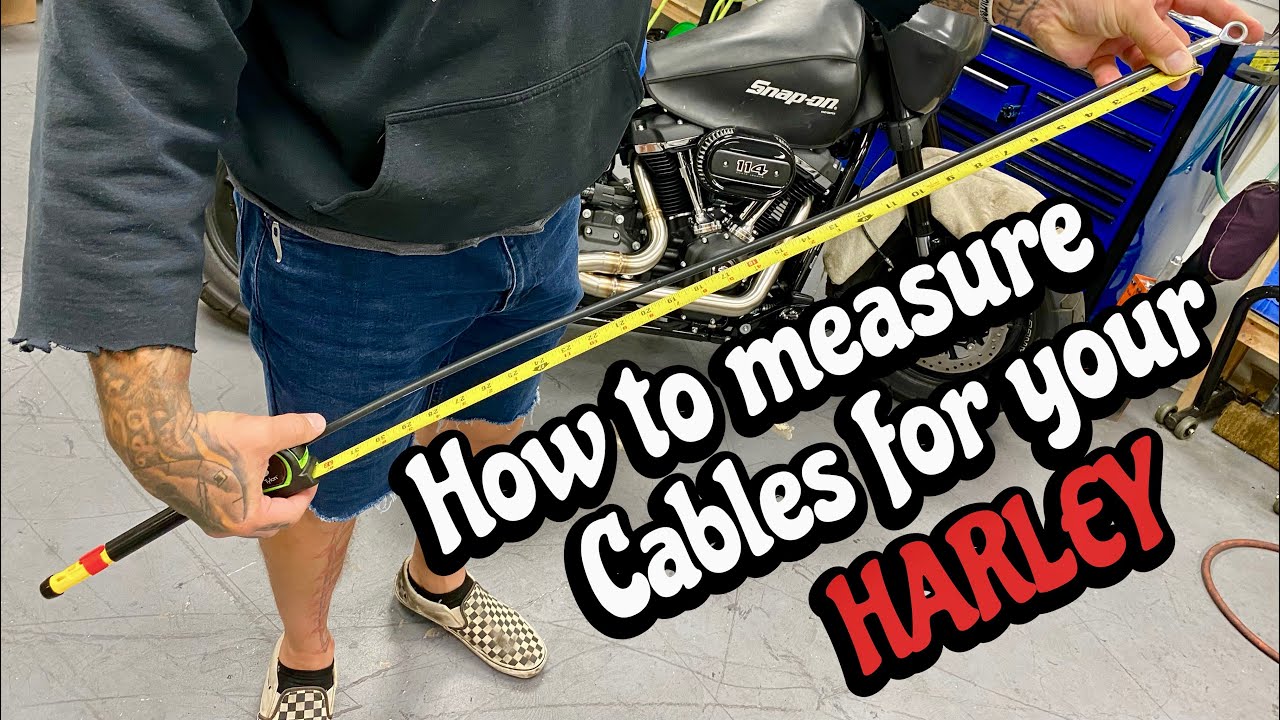 How To Measure Cables For Handle Bars Youtube