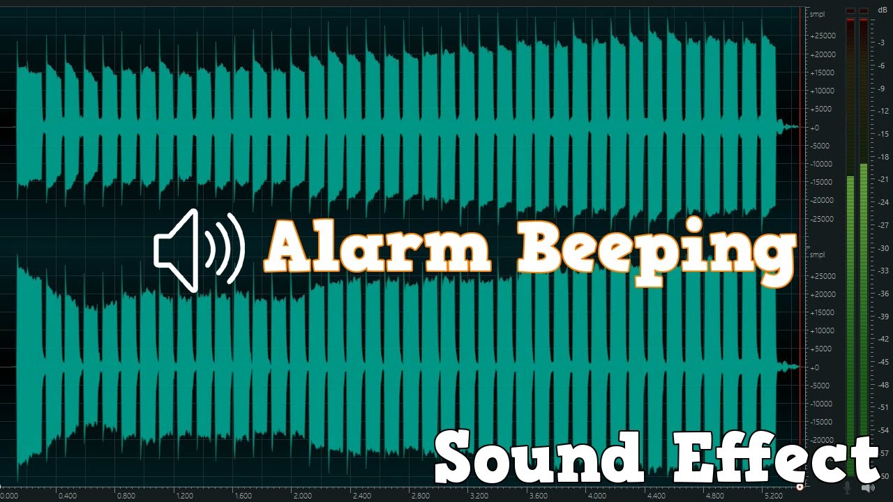 Alarm Beeping Sound Effect Youtube