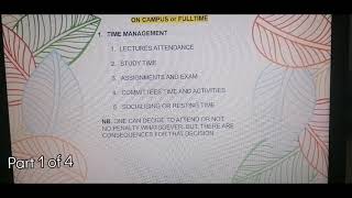 Unisa Or Other Universities Part 1 Part Time Or Full Time Choose ...