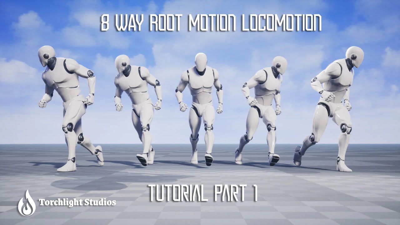 Unreal Engine 5 8 Way Root Motion Locomotion Tutorial Part 1 Basic