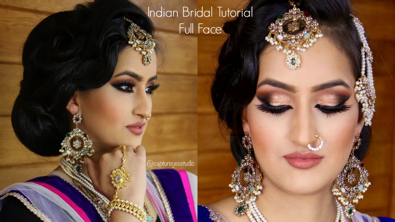 Indian Makeup Full Face Saubhaya Makeup