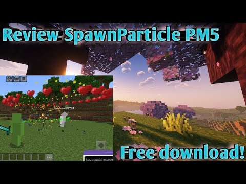 Review Plugin Spawnparticle With Pm5 Pocketmine 5 0 0 Youtube