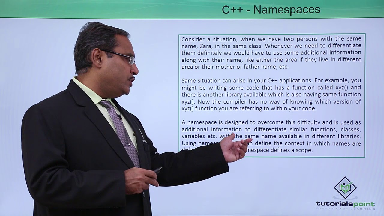 C Namespaces Youtube
