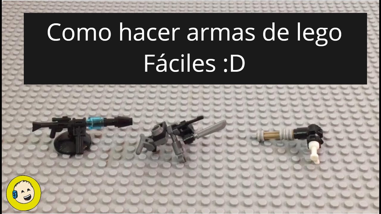 Como Hacer Armas De Lego Fáciles 2 Azhkar Adventures Youtube