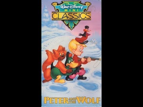 Opening And Closing To Peter And The Wolf 1991 Vhs Youtube