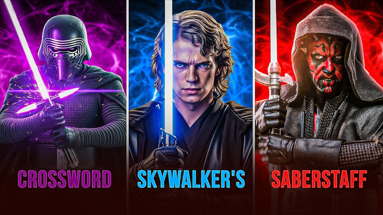 Every Lightsaber Type Variant Explained In Detail Boring Star Wars