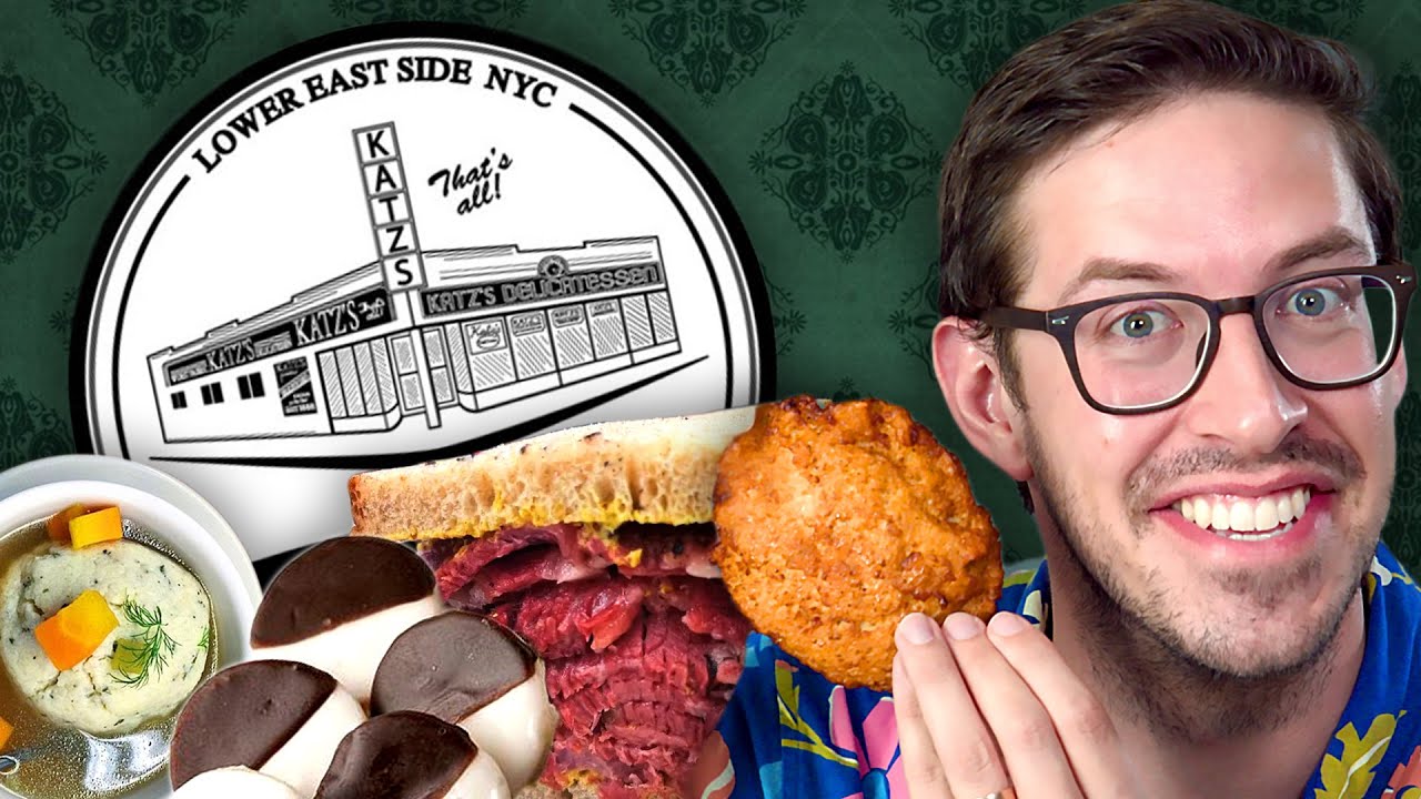 Keith Eats Everything At Katz S Deli Youtube