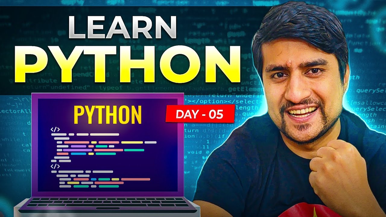 Python Automation Testing Day05 From Begineer To Pro Youtube