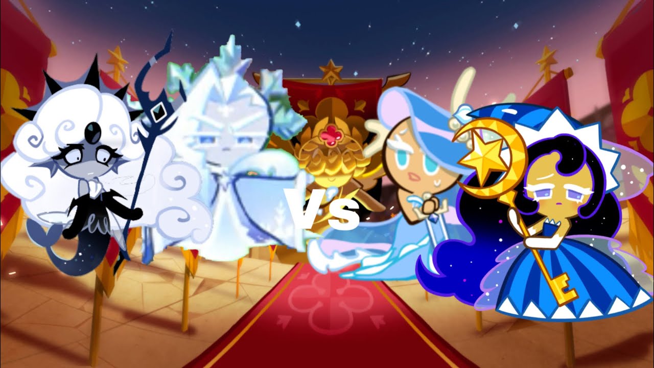 Black Pearl And Frost Queen Cookie Vs Sea Fairy And Moonlight Cookie рџќє