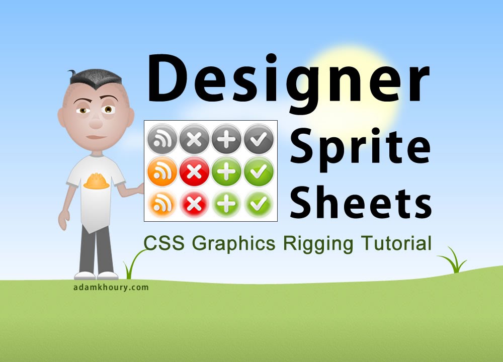Web Design Sprite Sheet Css Preload Graphics Tutorial Youtube
