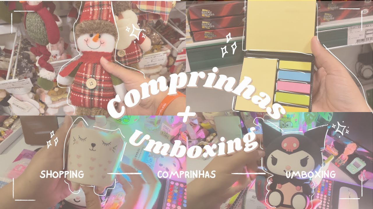 Comprinhas Umboxing Coisas Baratinhas Que Comprei No Shopping Youtube