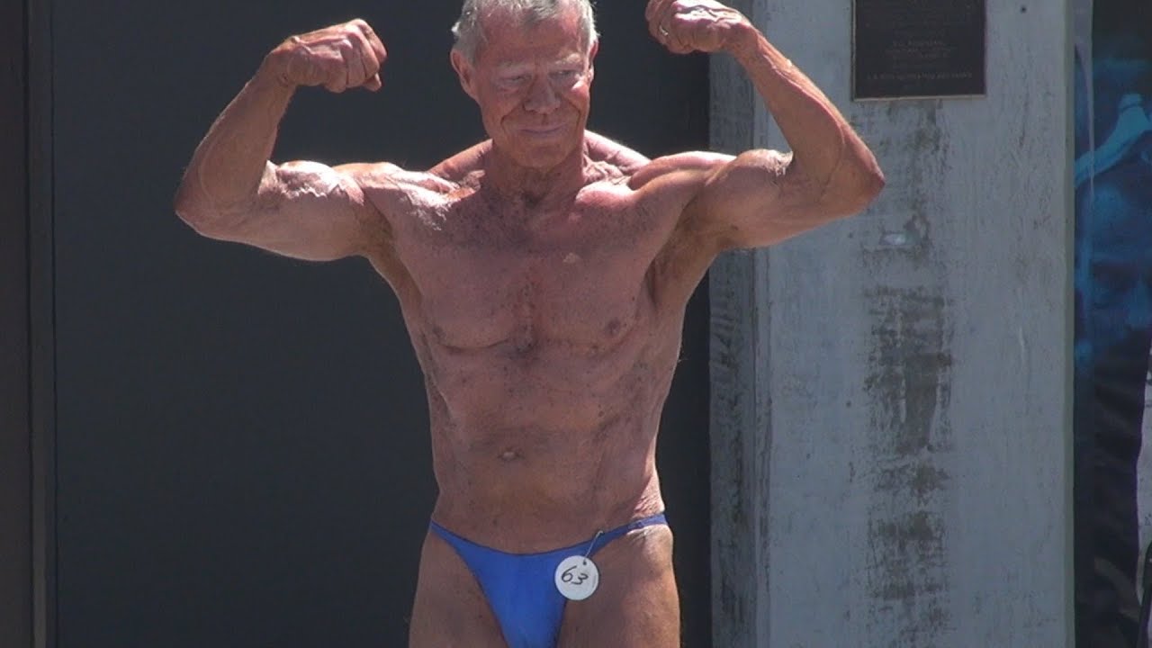 Jim Arrington 80 Year Old Bodybuilder Competing At Muscle Beach Ca 5