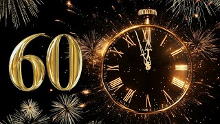 New Year Countdown 2025 Best New Year Countdown 60 Seconds Timer Happy ...
