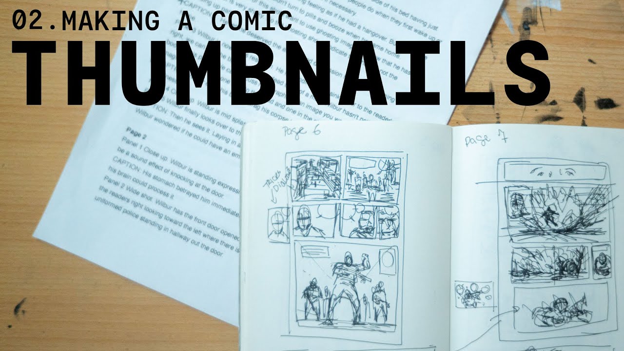 Making A Comic Thumbnails Youtube