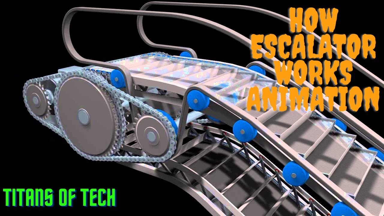 How Escalator Works Escalator Machine Working Stuff Machine Working