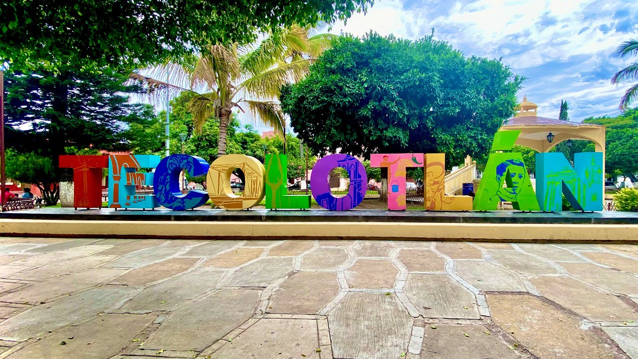 Visitando El Centro De Tecolotlan Youtube