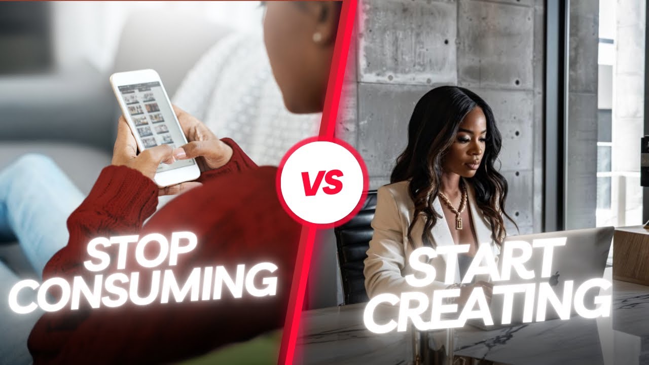 Stop Consuming Start Creating Youtube