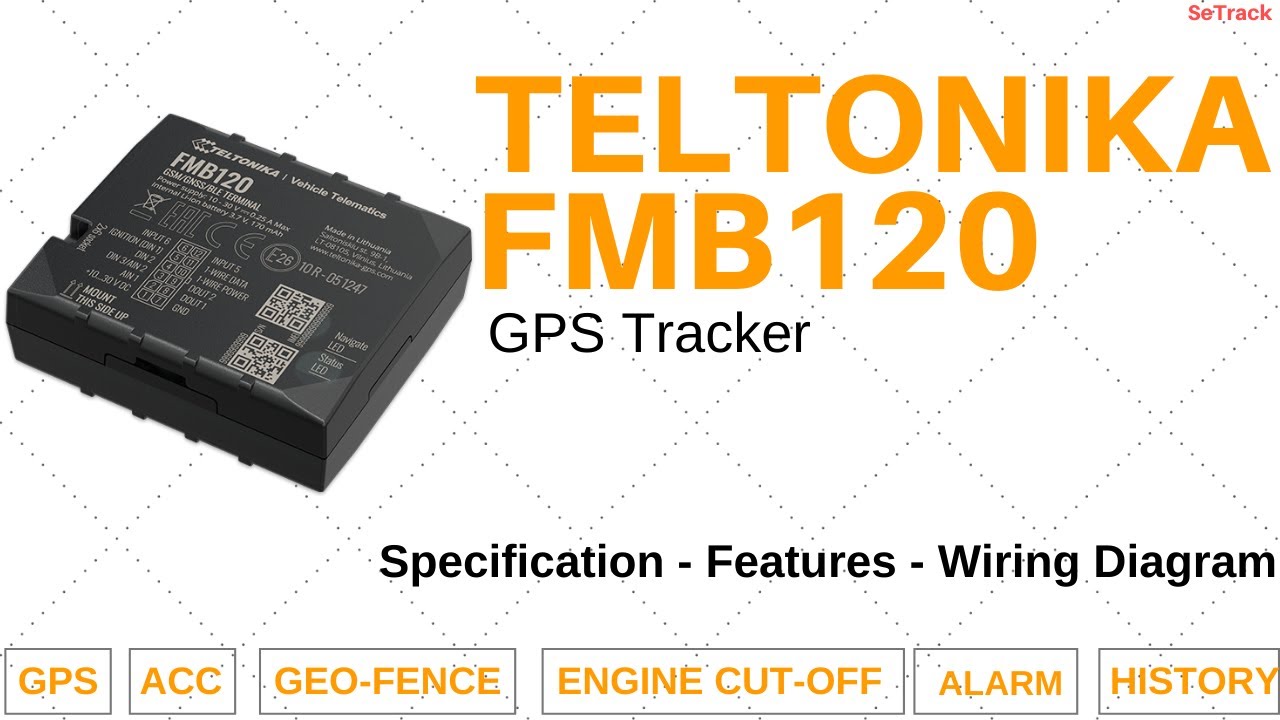 Teltonika Fmb120 Gps Tracker Specs Functions Wiring Diagram How