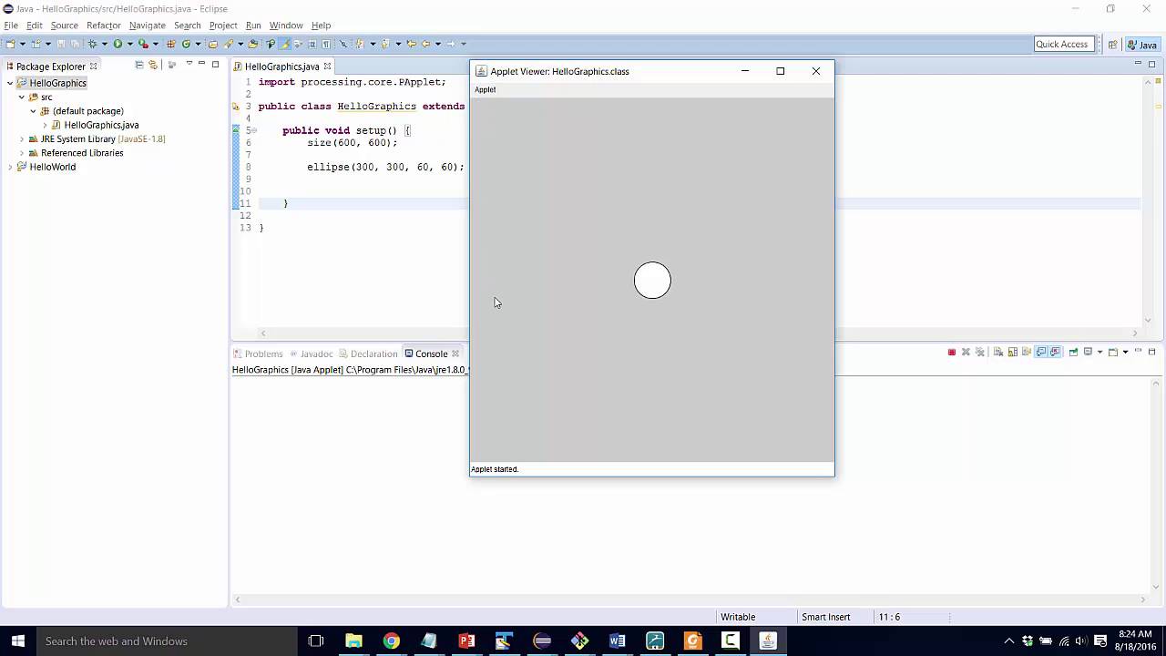 Intro Java 3 Graphics Commands Youtube