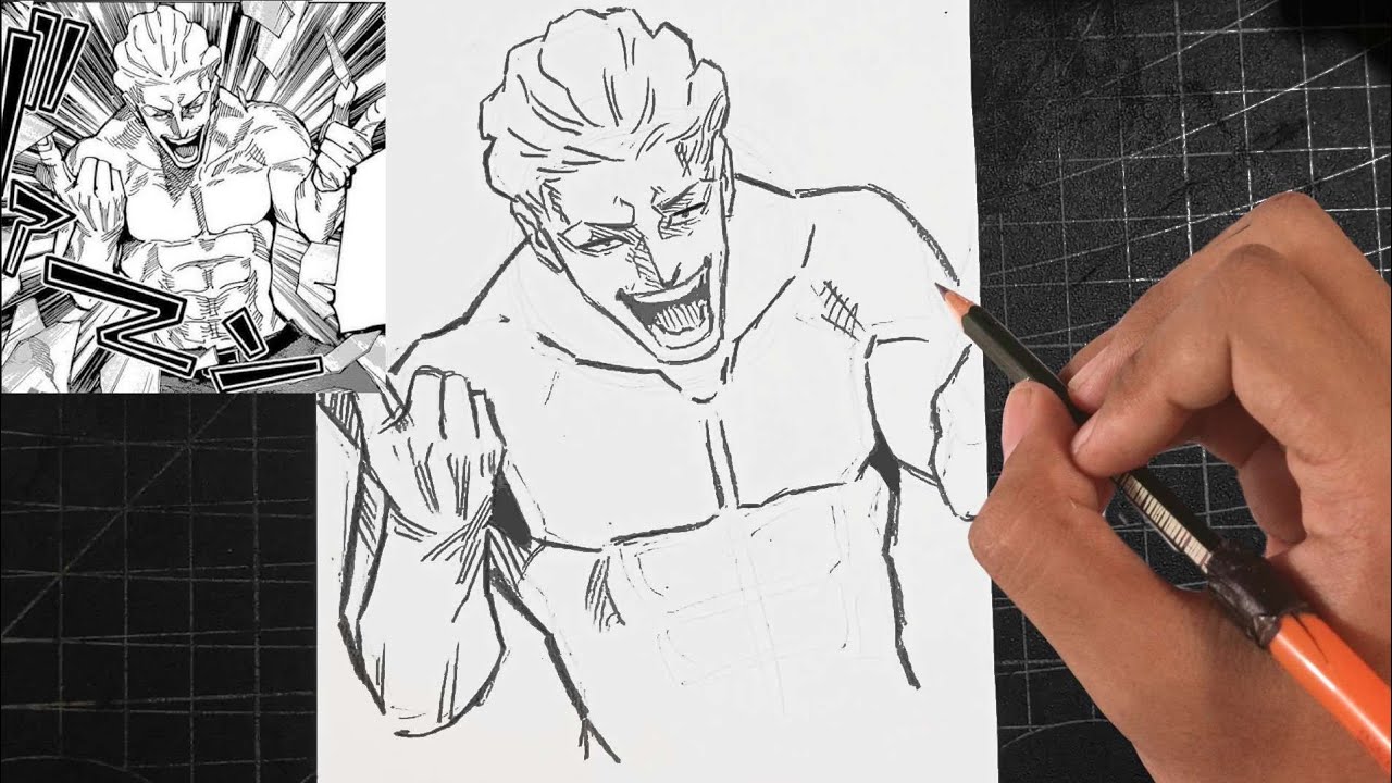How To Draw Hakari Dance Step By Step Jujutsu Kaisen Youtube