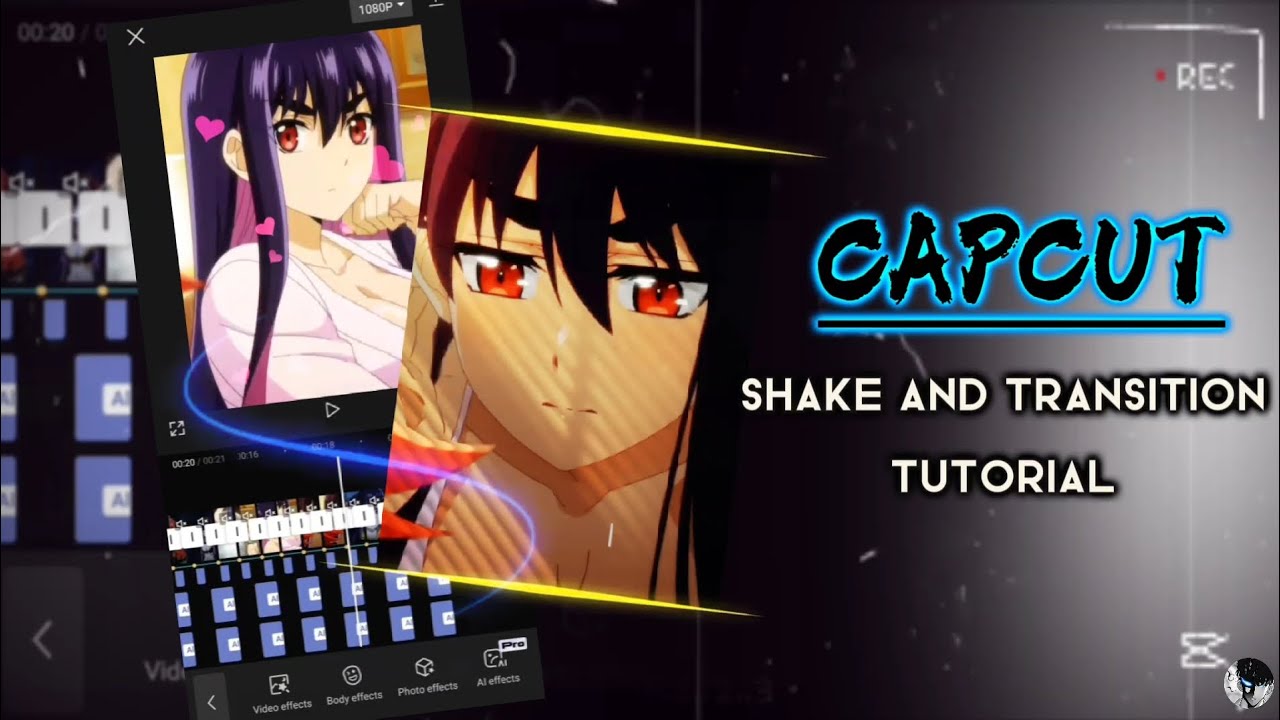 Capcut Shake And Transition Tutorial Capcut Transition Tutorial Youtube