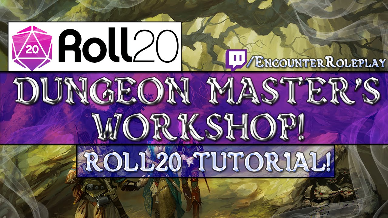 Roll20 Basic Tutorial Youtube