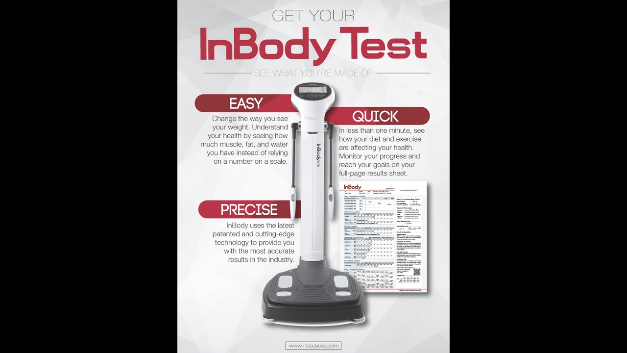 How To Read Inbody Scan 270 Youtube