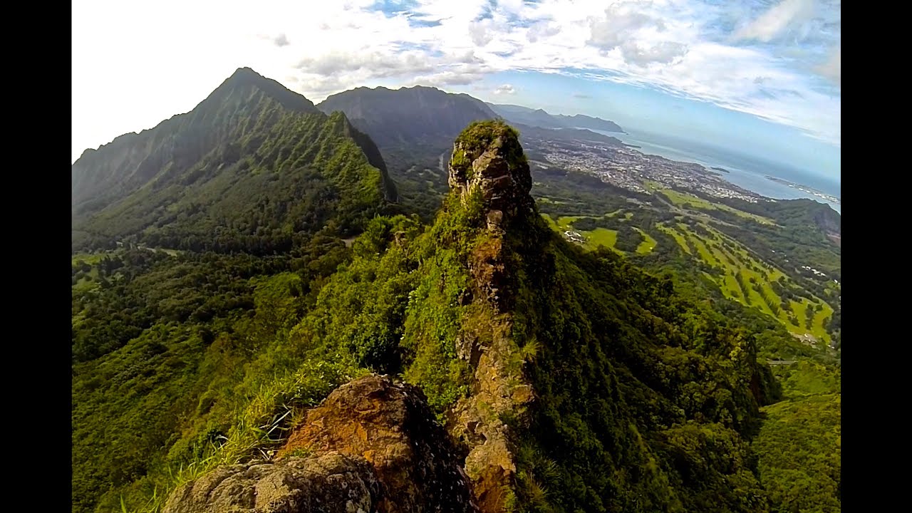 Pali Notches Oahu 2015 Youtube